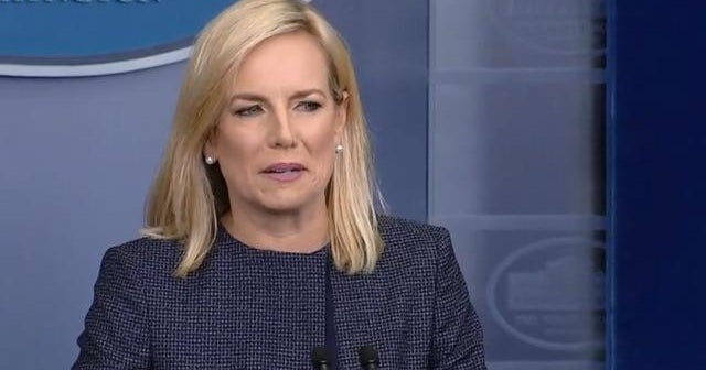 DHS Secretary Nielsen says White House is "enforcing the law" when it ...