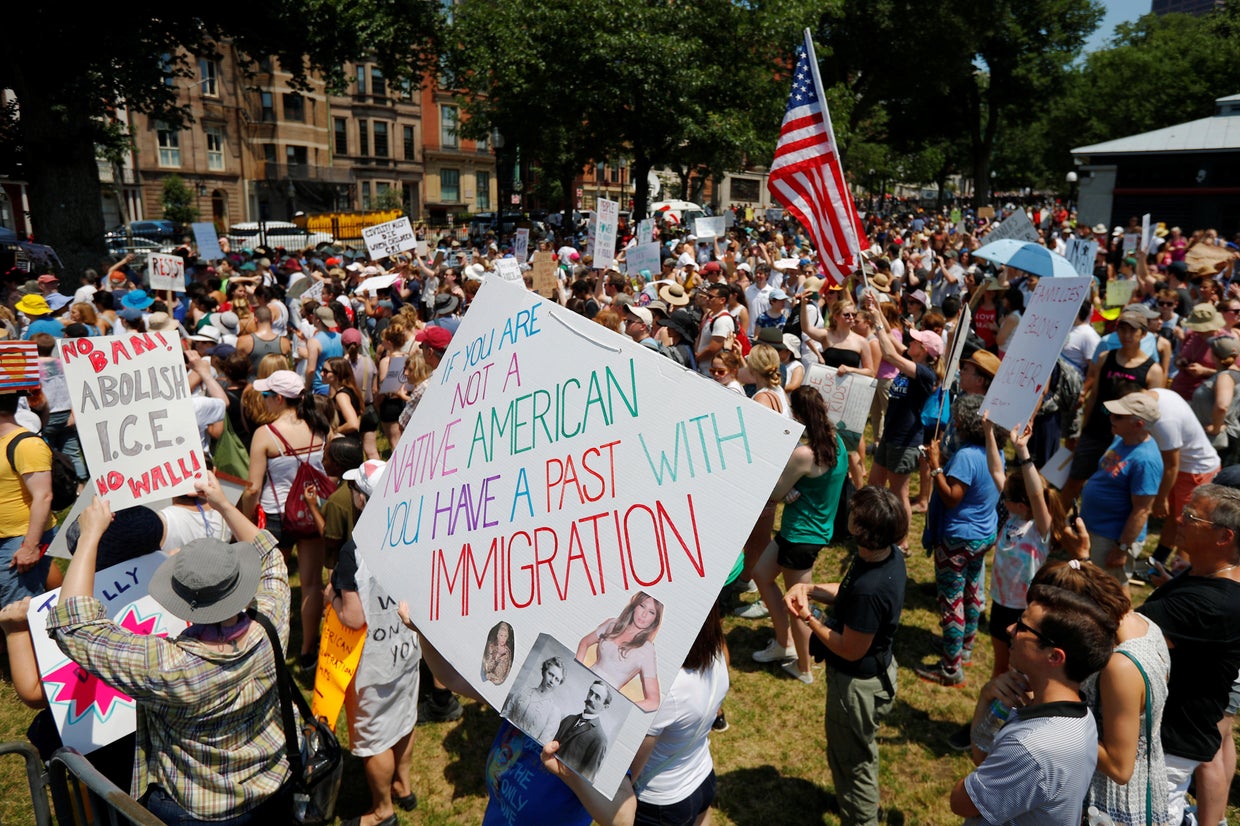 Immigration protests: Signs from marches across the U.S.