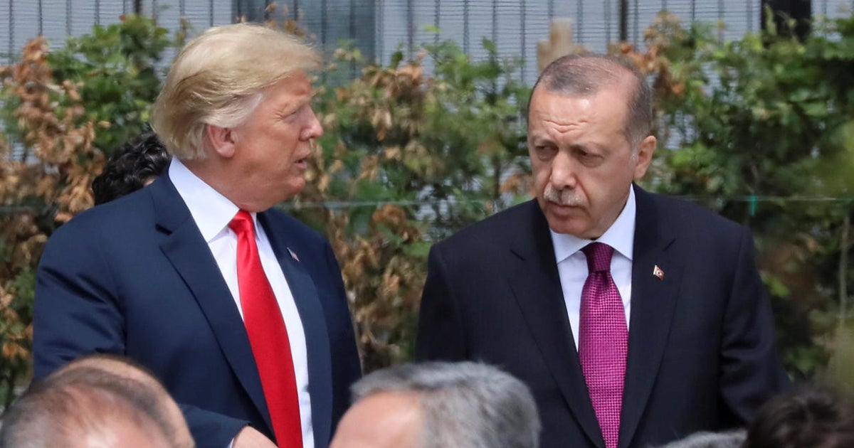 Trump fist-bumped Turkish leader Erdogan, said he "does things the ...