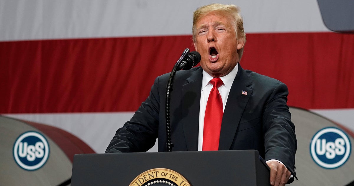 President Trump in Granite City, Illinois: Donald Trump tells ...