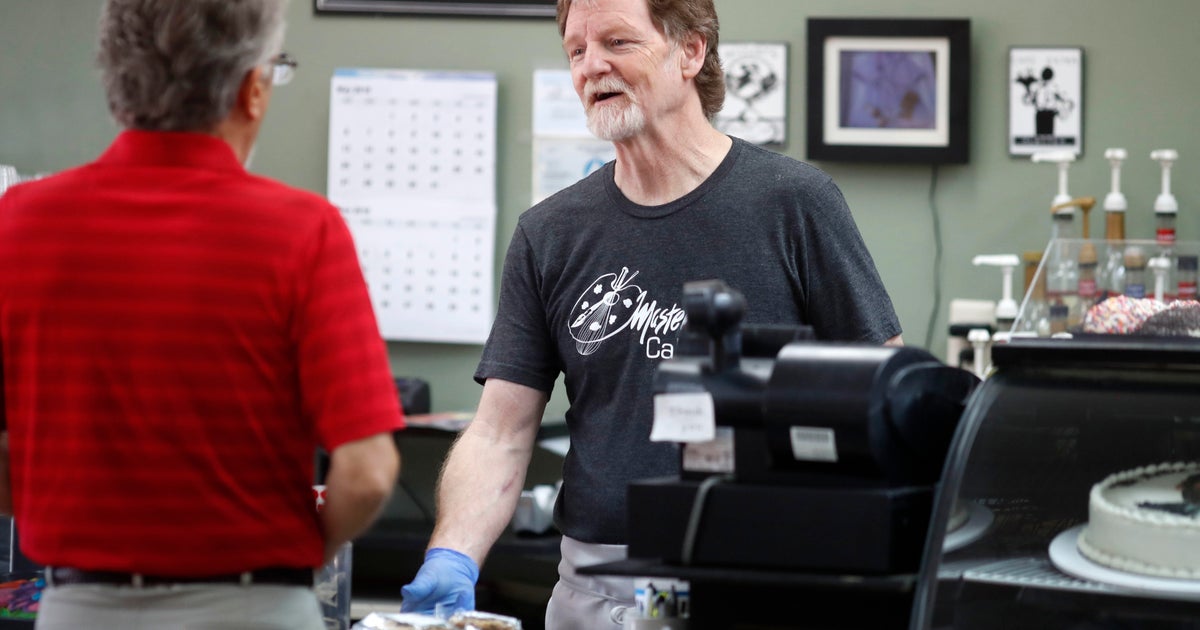 Baker who won Supreme Court case sues Colorado - CBS News