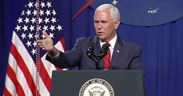 Vice President Mike Pence rallies NASA space workers with visions of ...