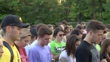 "Carry on her legacy": University of Iowa holds vigil for murdered ...