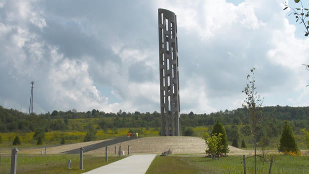 Heroes of Flight 93 remembered at "Tower of Voices" memorial - CBS News