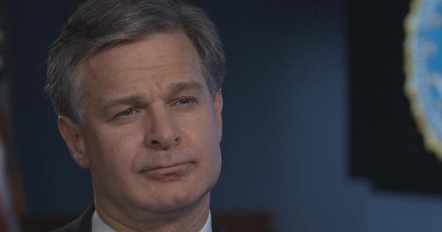 "No country" a bigger threat than China says FBI chief - CBS News