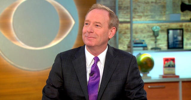 Microsoft president says tech companies are "first line of defense" in ...