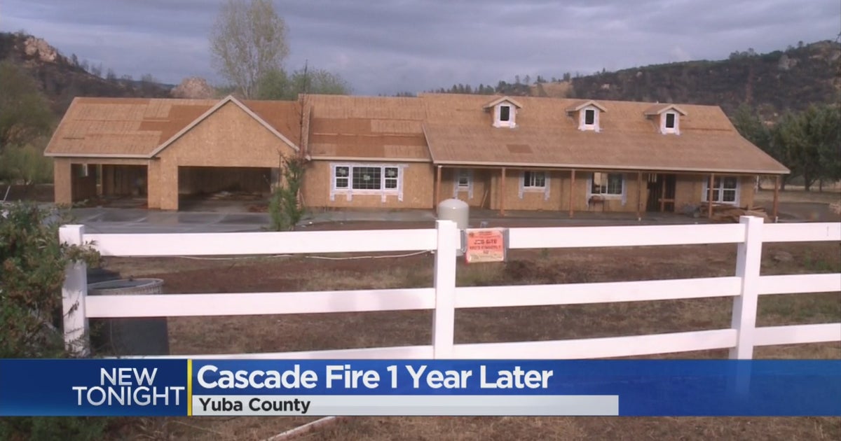 Cascade Fire, One Year Later: A Community Trying To Rebuild - CBS ...