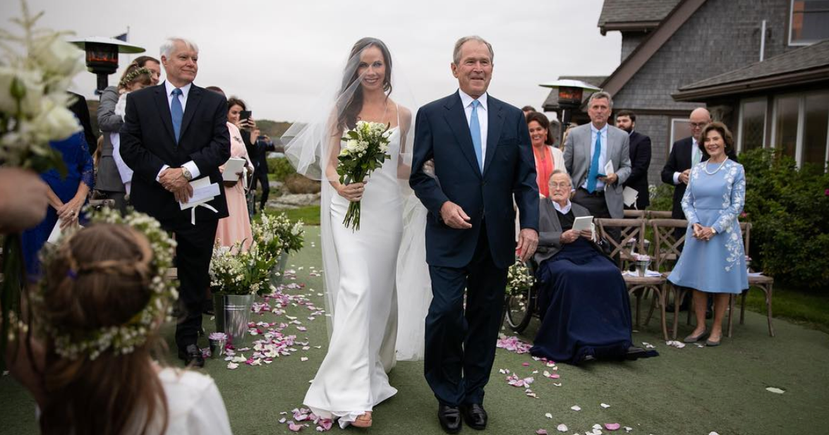 Former first daughter Barbara Bush gets married in "very secret wedding ...