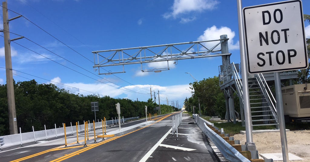 New All-Electronic Toll On Card Sound Road Starts Oct. 20 - CBS Miami