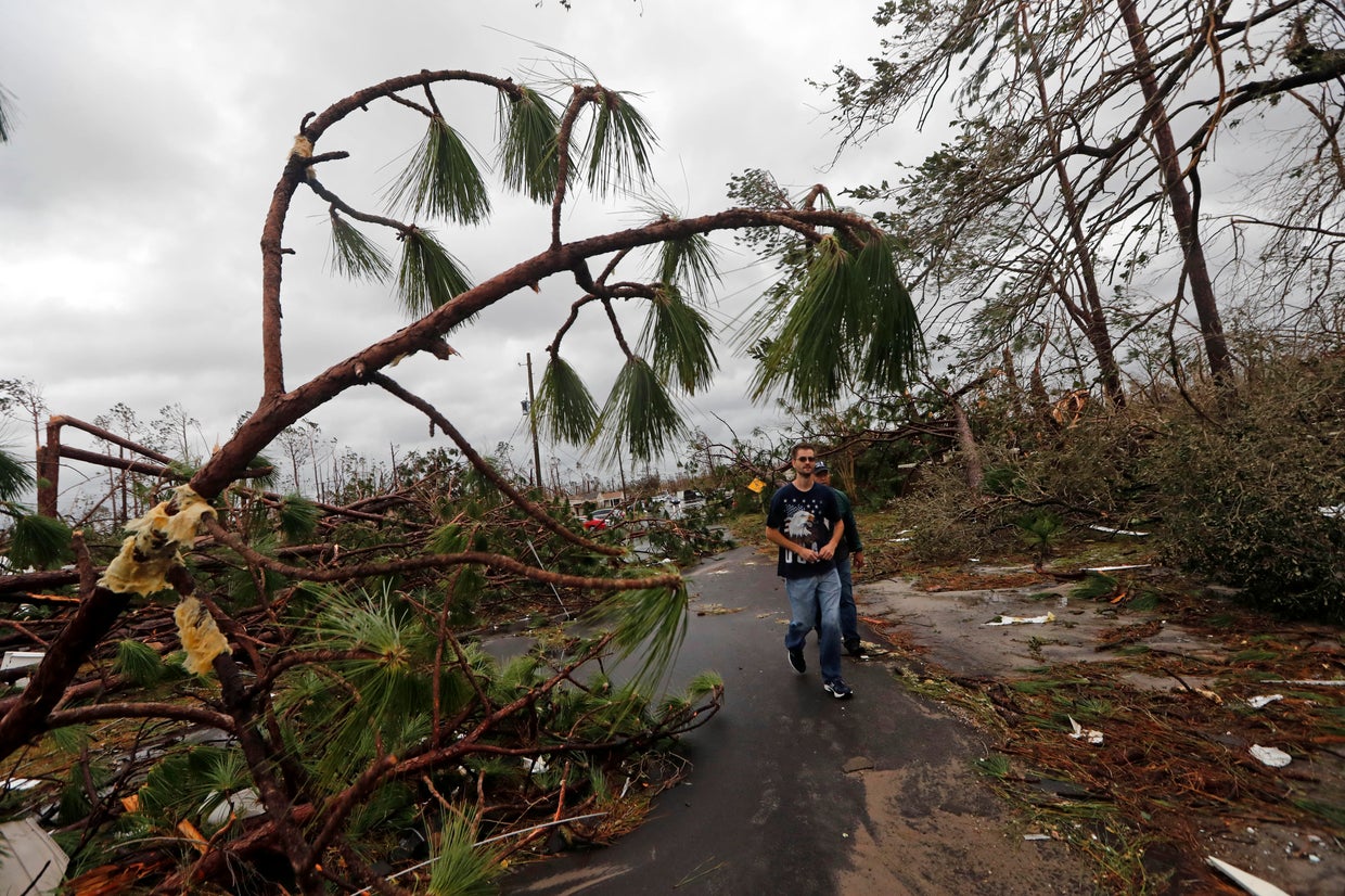 Hurricane Michael damage photos from Panama City, Mexico Beach, Florida