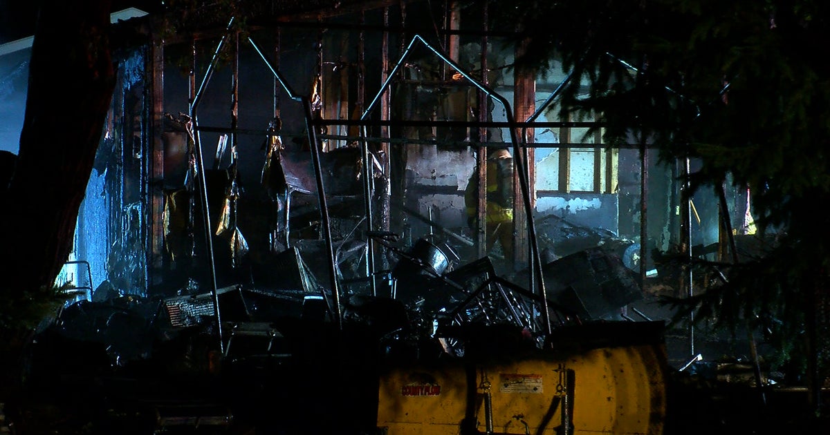 1 Hospitalized After Overnight House Fire In Western Wisconsin - CBS ...