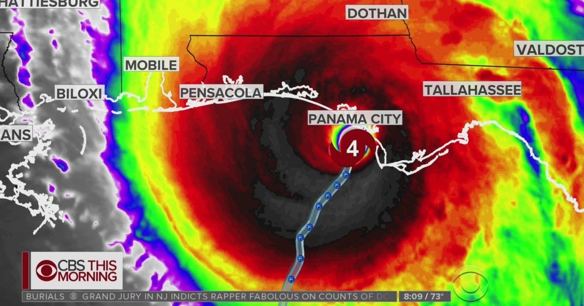 'Creepy Skull' Spotted In Hurricane Michael Satellite Imagery - CBS ...