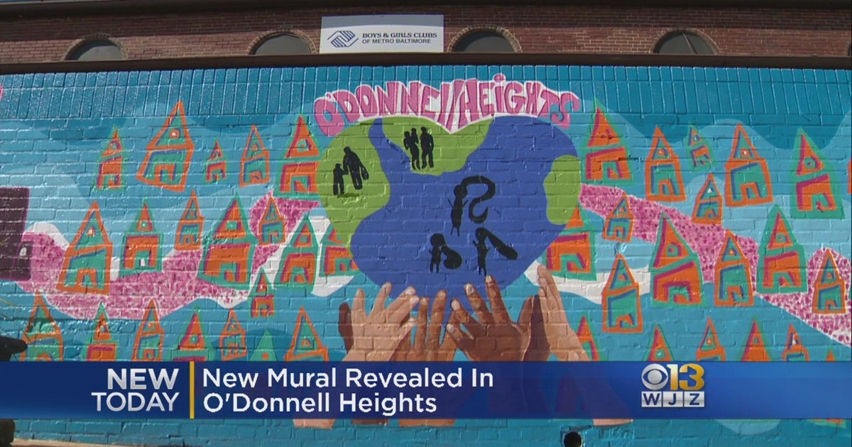 New Mural In SE Baltimore A 'Sign Of Unity' Against Violence - CBS ...