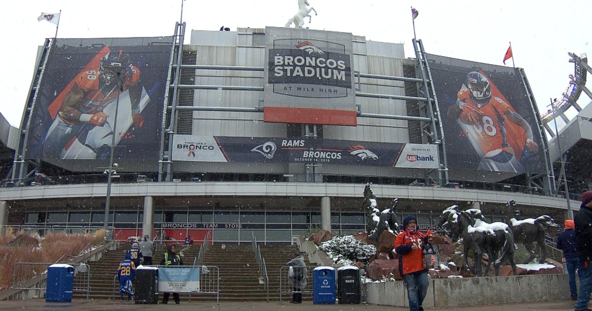 Snow & Cold Grip Much Of Front Range Ahead Of Broncos Game - CBS Colorado