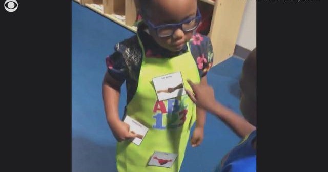 Pre-K class morning handshake routine is a lesson in kindness - CBS News