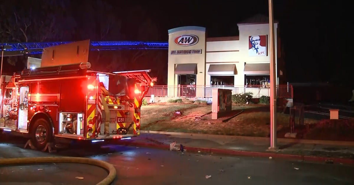 Antioch KFC Declared A Total Loss After 2-Alarm Fire - CBS San Francisco