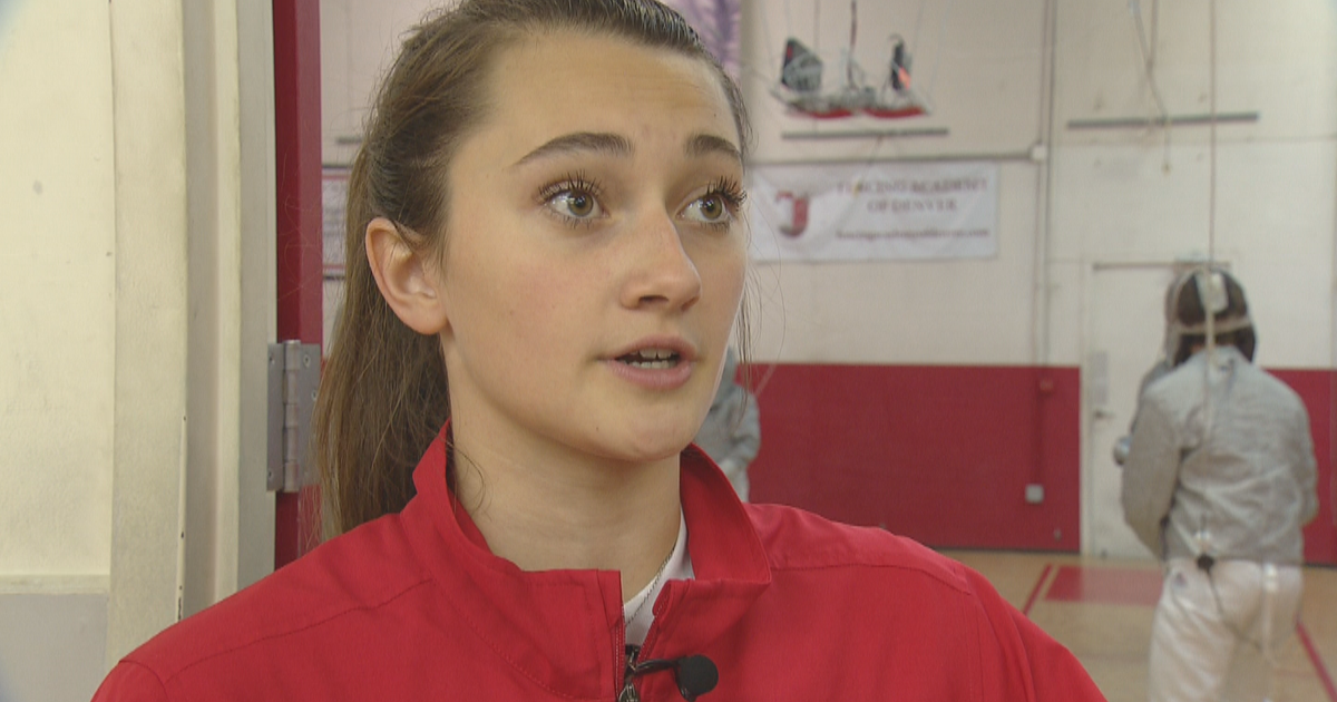 Meet Aleksandra Strzalkowski, Fencing Champion - CBS Colorado