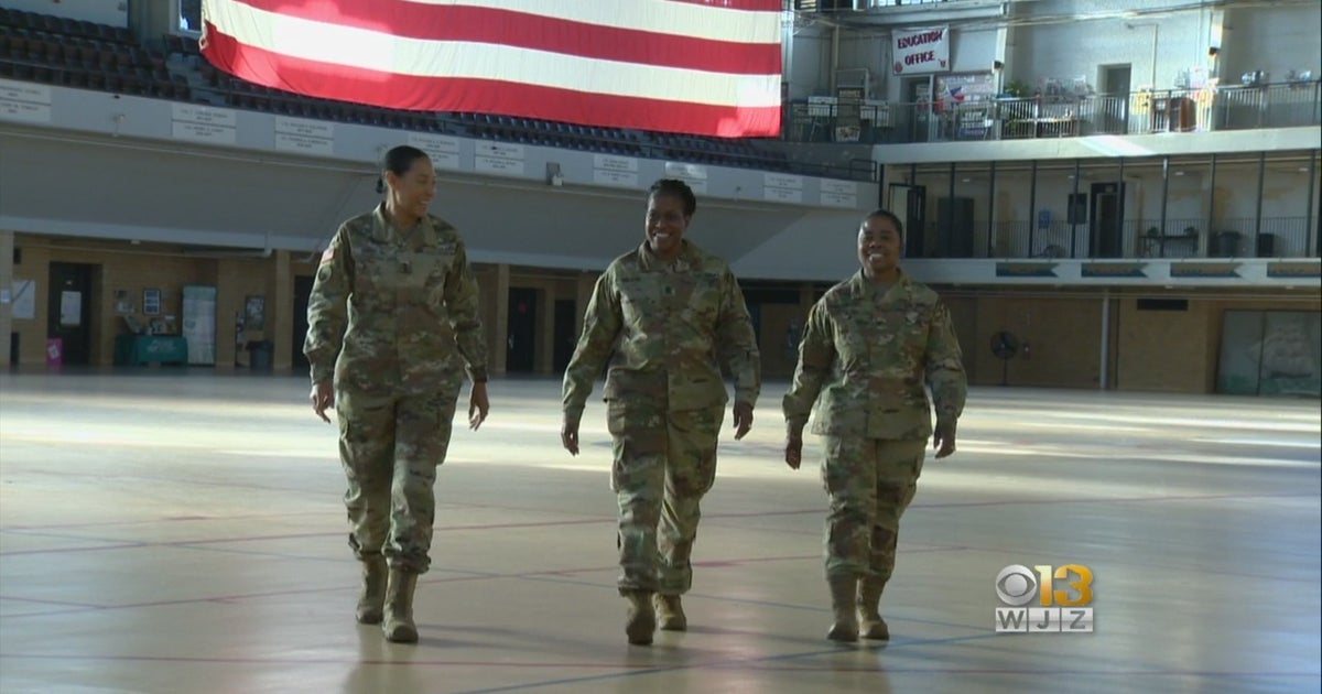 Meet The All-Female Team Leading The Maryland National Guard - CBS ...