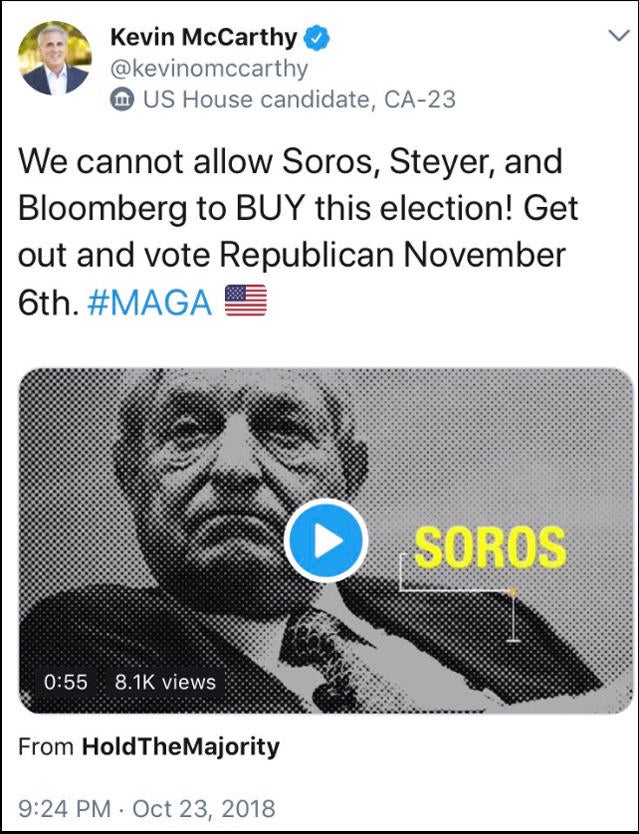 Tom Steyer accuses Kevin McCarthy of anti-Semitism over tweet - CBS News