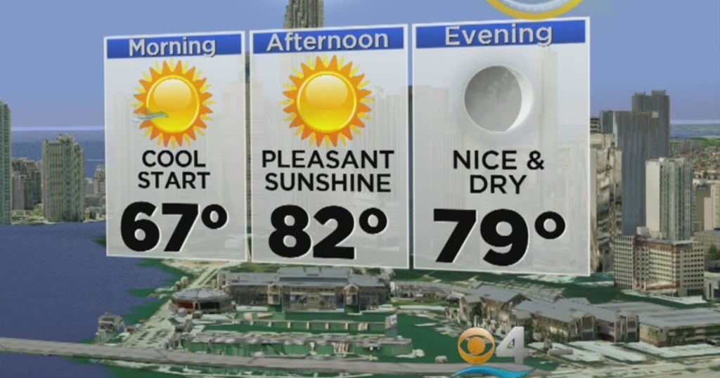 South Florida Enjoys First Taste Of Fall Weather - CBS Miami