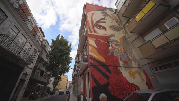 Lisbon street artist Vhils: Scraping and carving art into cityscapes ...