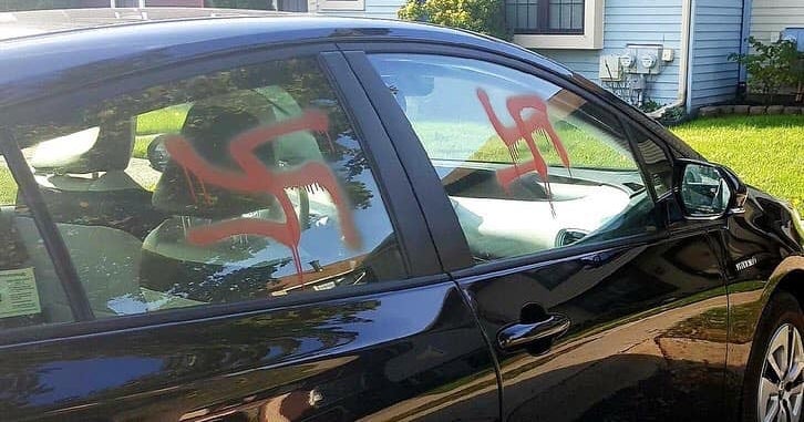 Police Investigating After 2 Swastikas Painted On Jewish Family's Car ...
