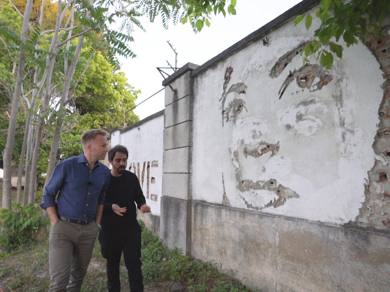 The chiseled portraits of street artist Alexandre Farto a.k.a. Vhils