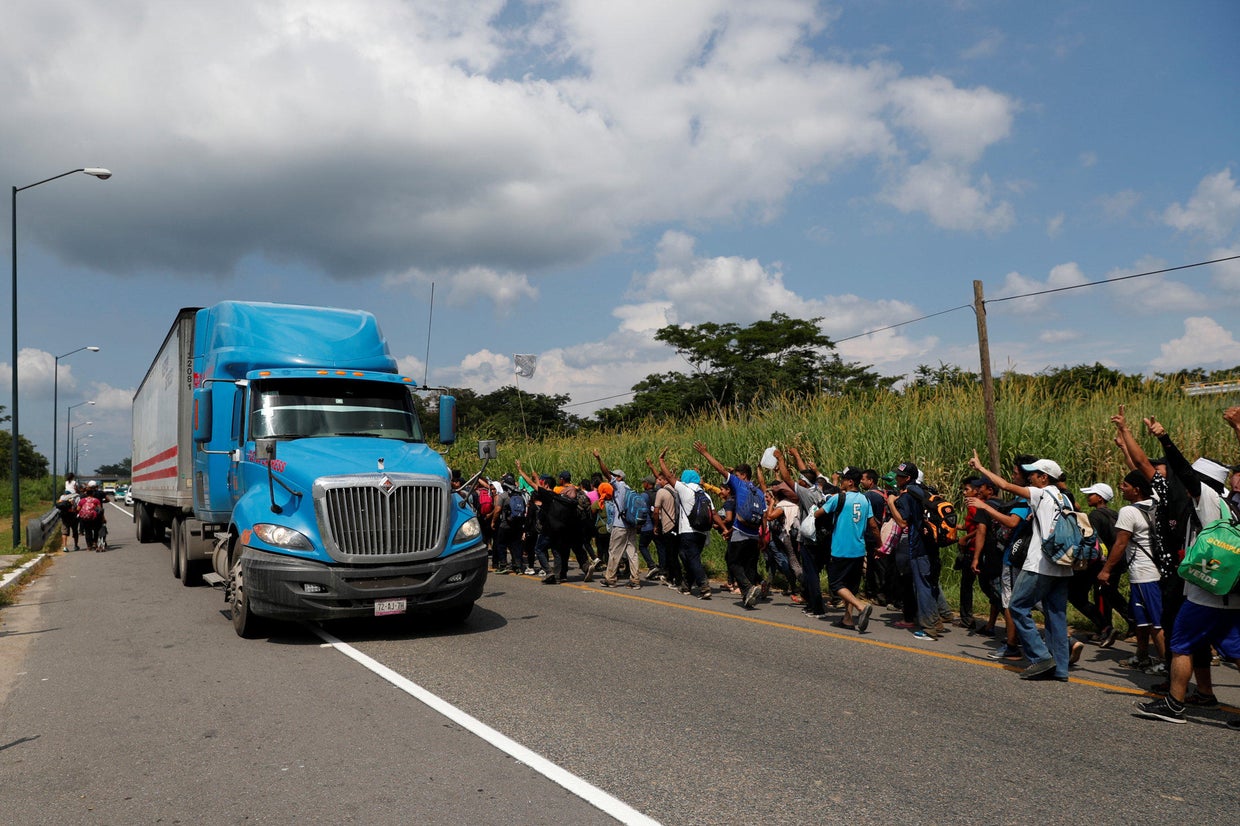 Mexican official offers buses to migrant caravan to go to Mexico City ...