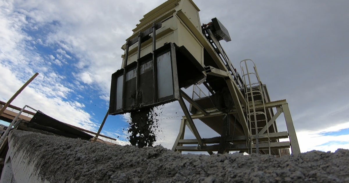 Concrete Conveyor Belt Used In C-470 Express Lane Project A First For ...