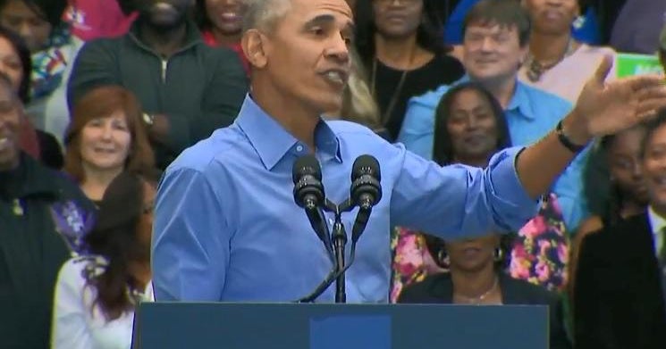 Obama's pre-midterms swing continues as he stumps for Indiana Sen. Joe ...