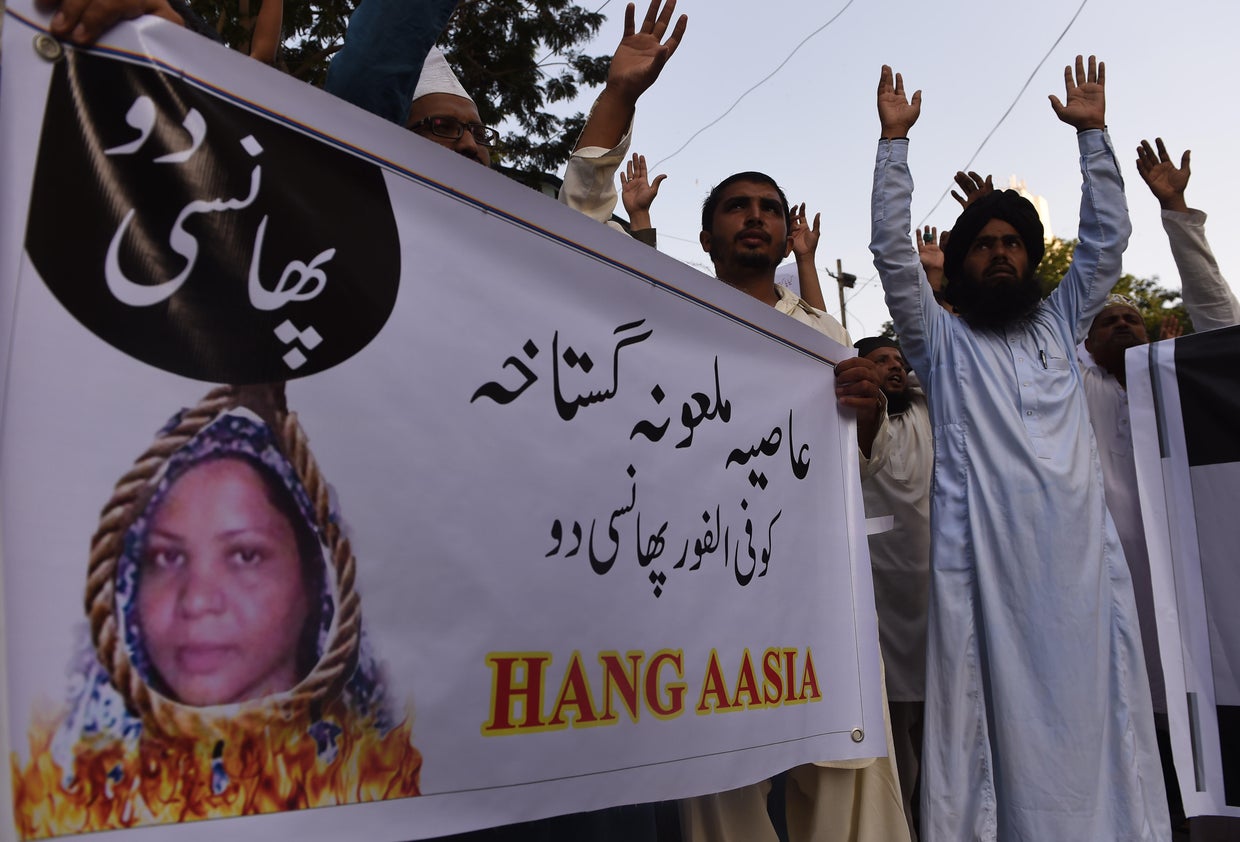 Pakistan Christian woman Asifa Bibi cleared of blasphemy appeals to ...