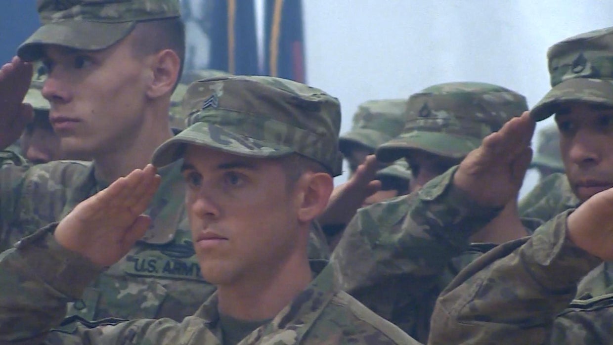 About 300 Fort Carson Soldiers Back From Afghanistan - CBS Colorado