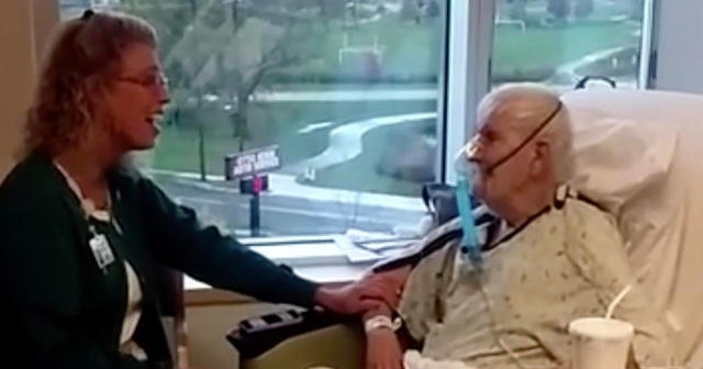 Singing nurse lights up lives of patients - CBS News