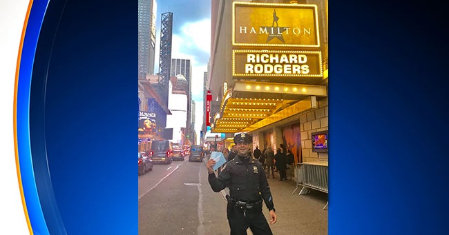 NYPD Officer Praised For Helping Tourist Purchase 'Hamilton' Tickets ...