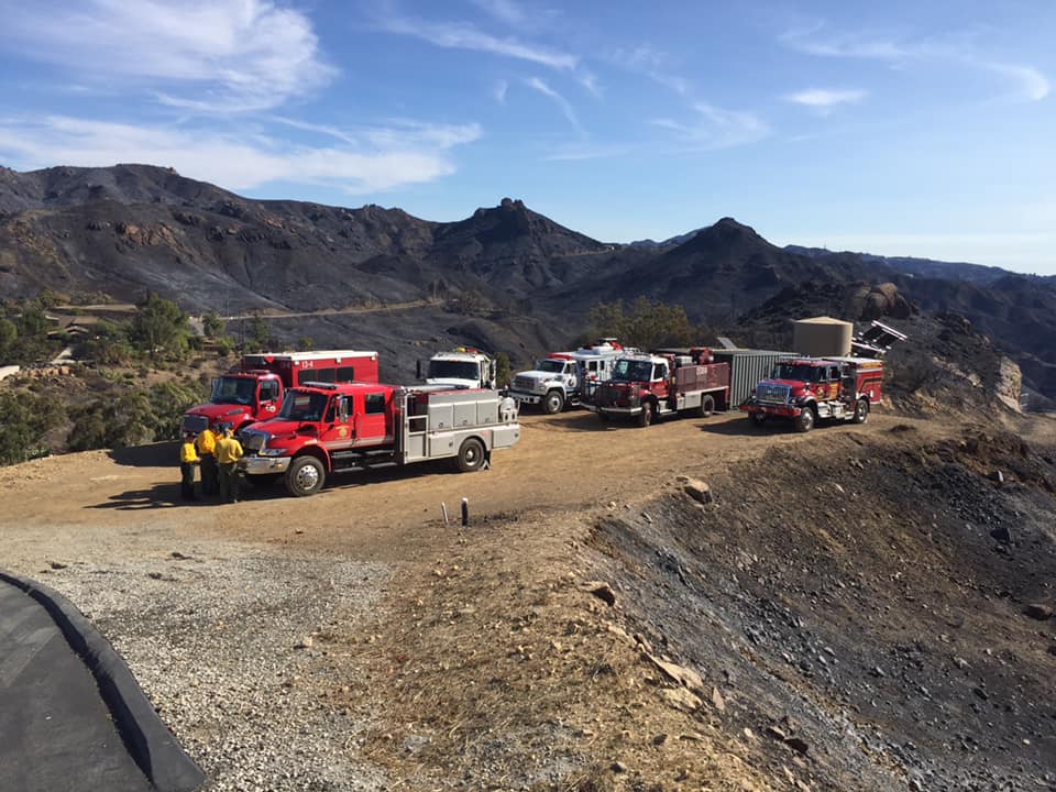Flower Mound, Fort Worth Firefighters Assigned To Woolsey Wildfire In ...