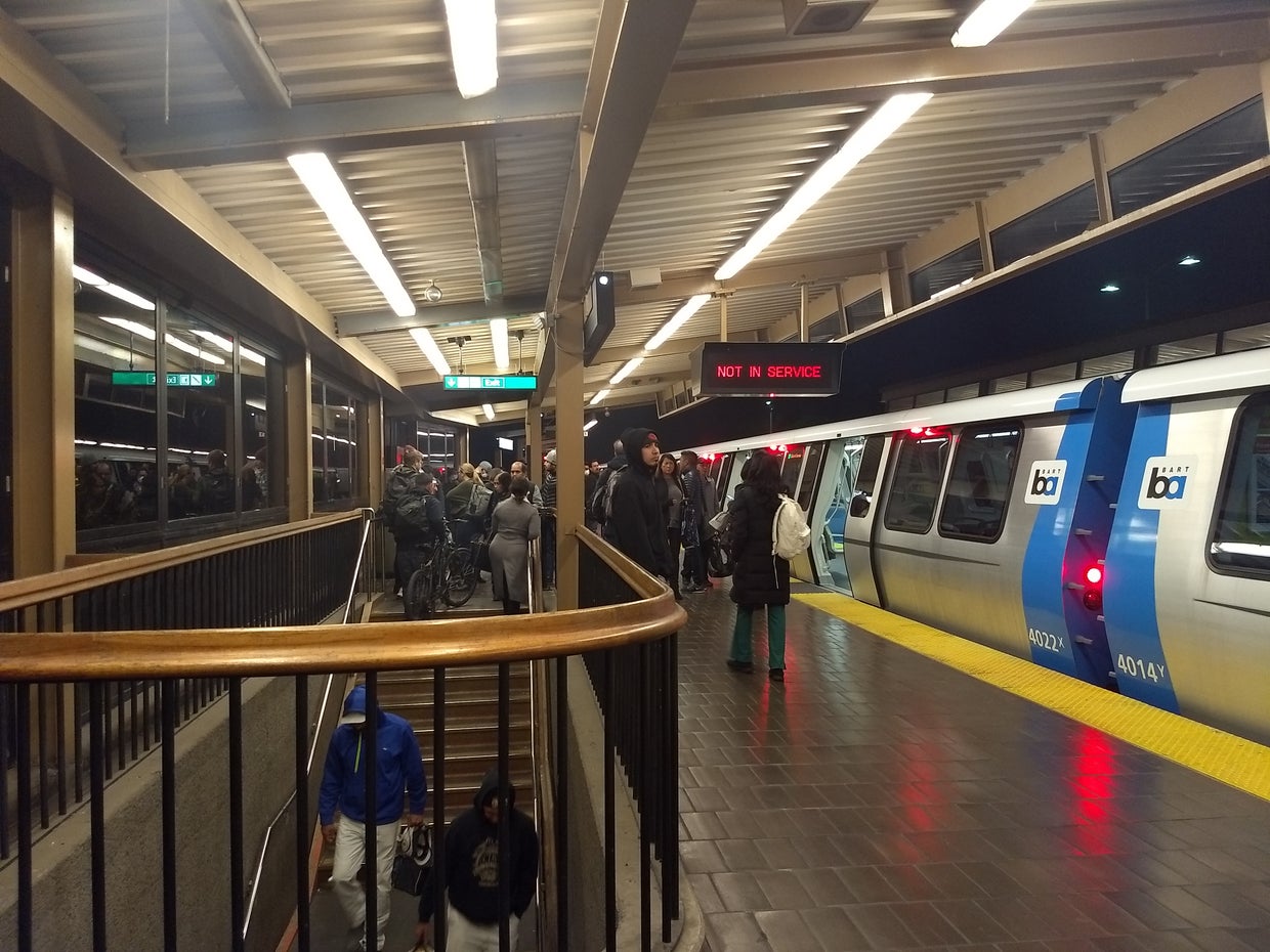 Smoke At Bay Fair Station Triggers Major BART Delays - CBS San Francisco