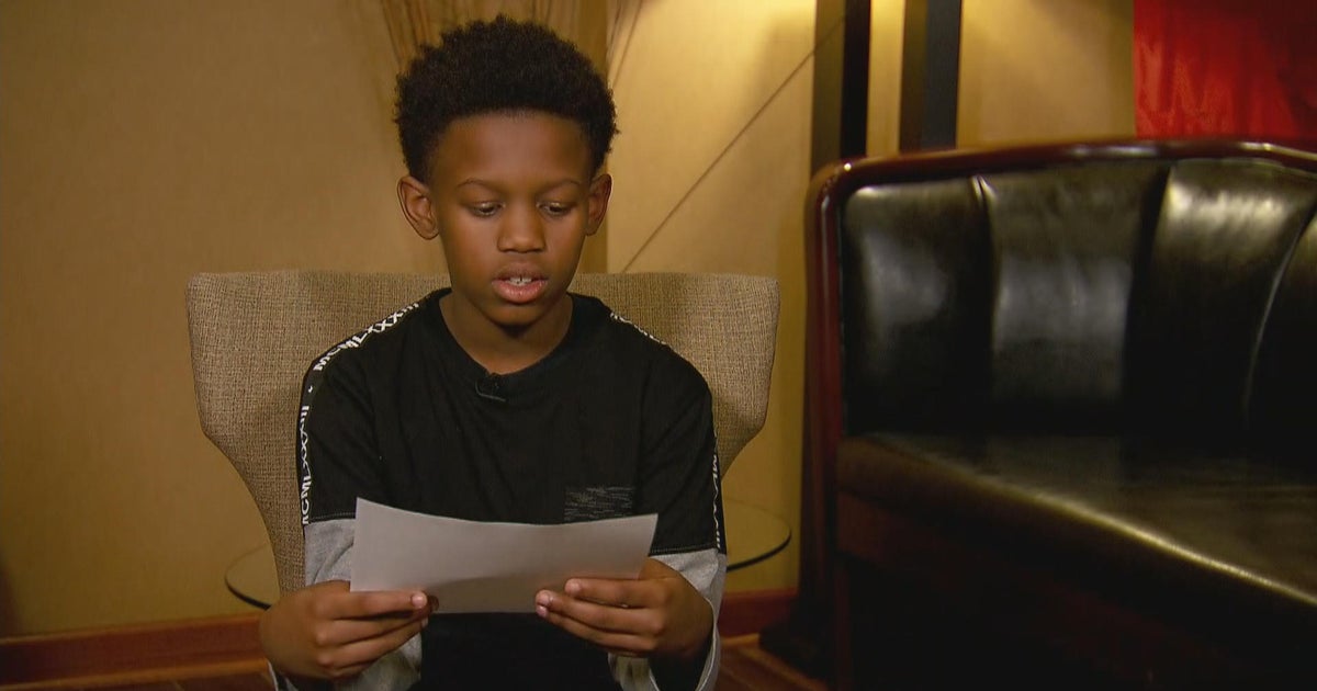 Boy writes letter to his family during school lockdown: "Goodbye" - CBS ...