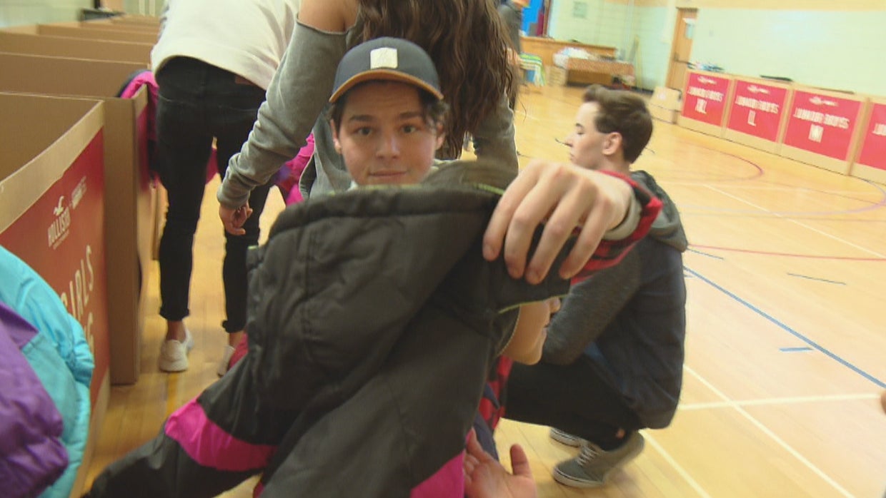 Kids Get New Winter Coats Thanks To 'Operation Warm' - CBS Colorado