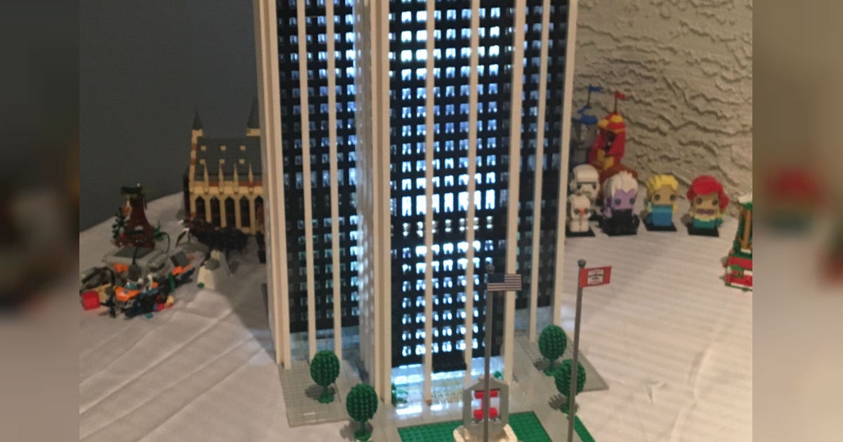 Bethlehem Native Builds Historic Martin Tower Out Of Legos - CBS ...