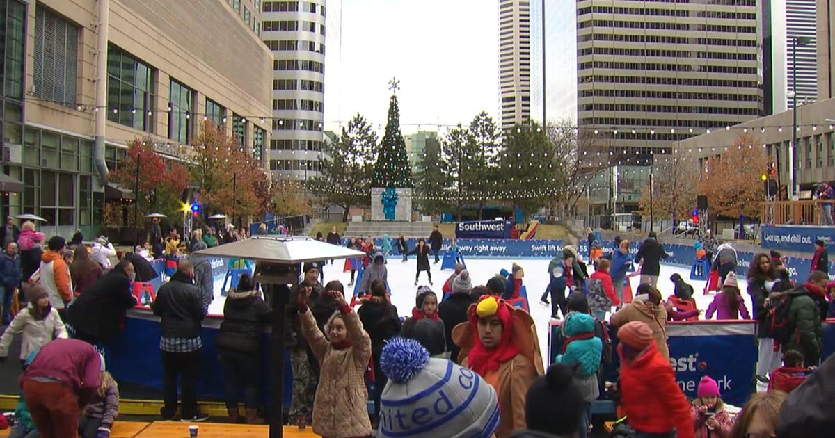 Tradition Continues: Downtown Denver Rink At Skyline Park Opens - CBS ...