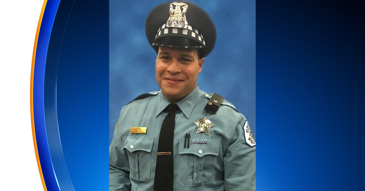 Funeral For Chicago Police Officer Samuel Jimenez - CBS Chicago