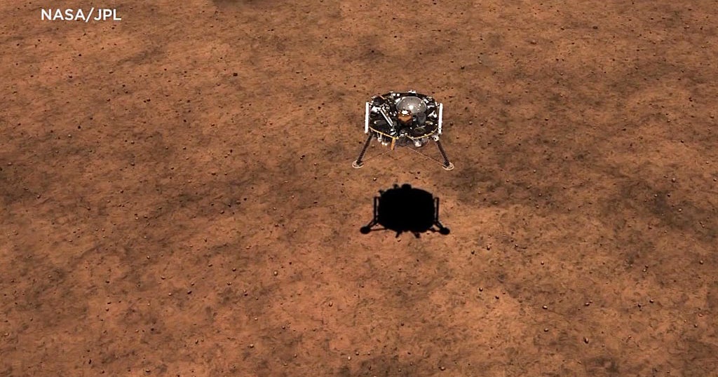 MIT Celebrates NASA's Insight Probe Successfully Landing On Mars - CBS ...