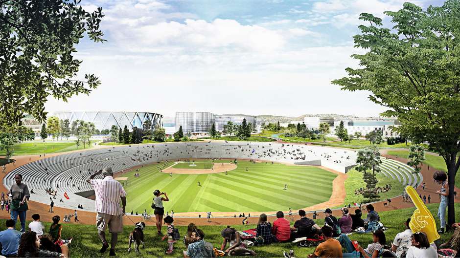 A's Unveil Plans For New Ballpark At Howard Terminal - CBS San Francisco