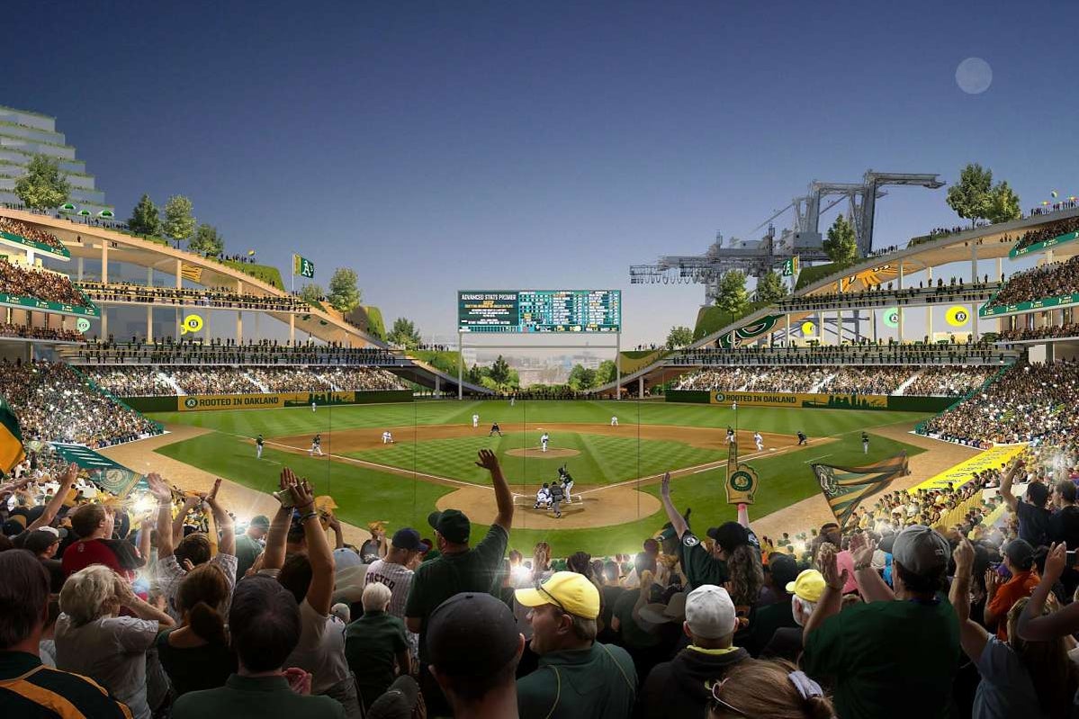 A's Unveil Plans For New Ballpark At Howard Terminal - CBS San Francisco