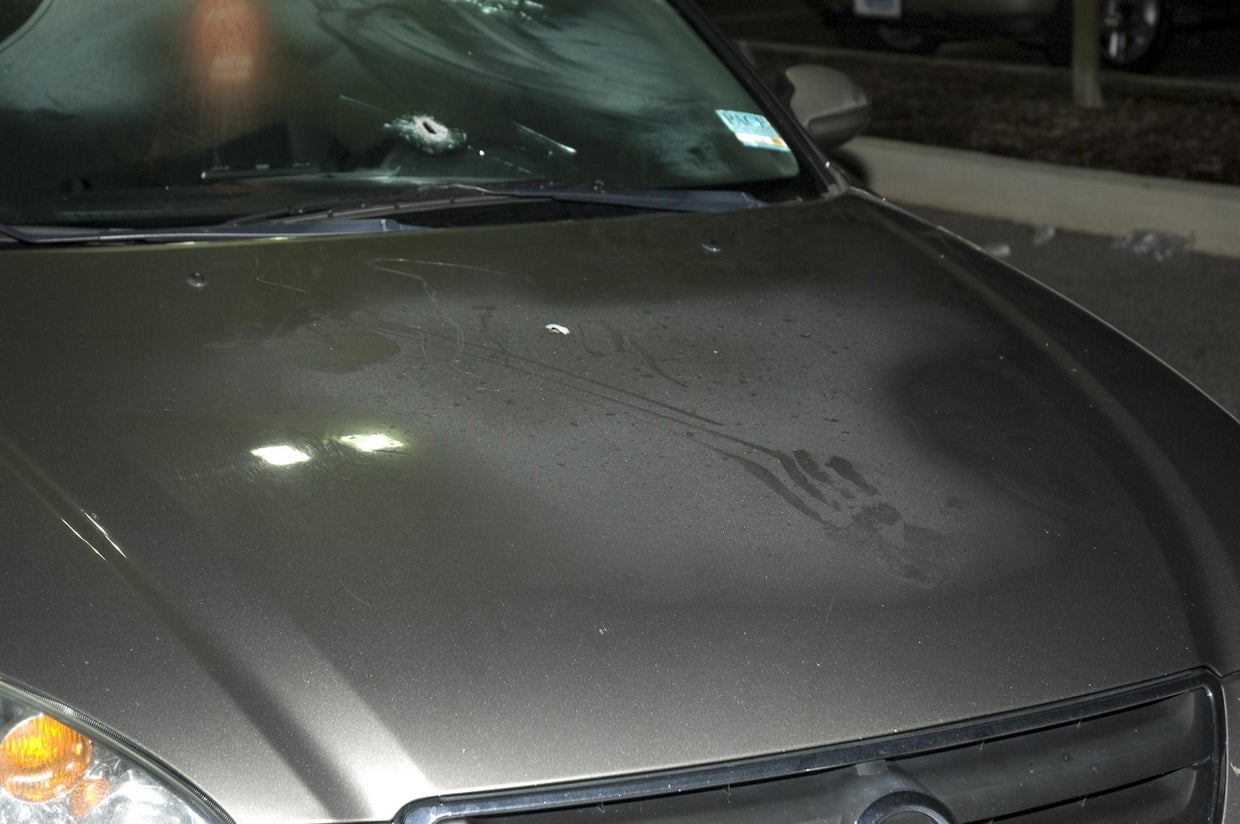 Evidence photos from the police shooting of Danroy "DJ" Henry Jr.