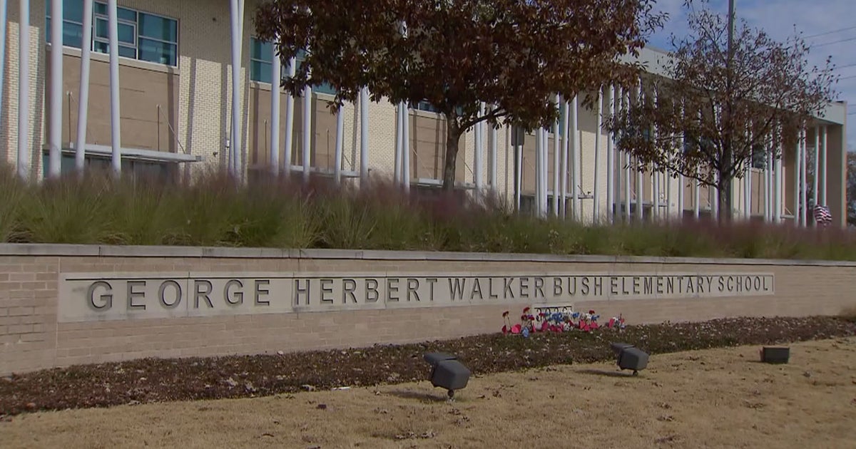 Students At Dallas ISD's George H.W. Bush Elementary Reflect On History ...