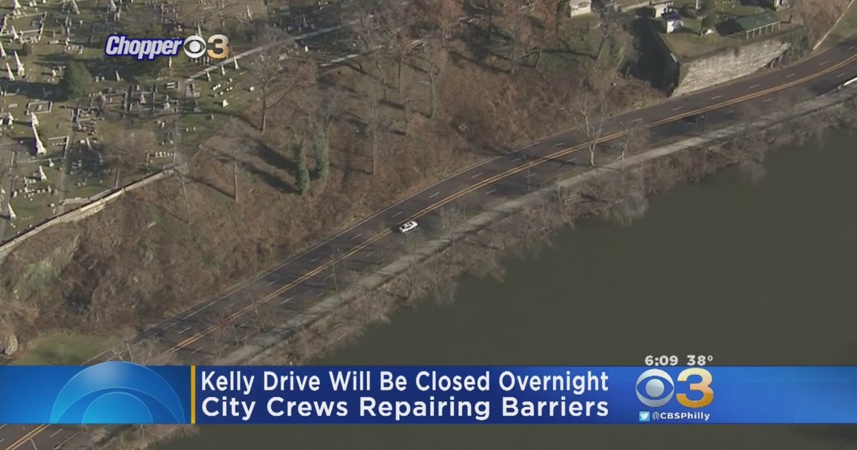 TRAVEL ALERT: Kelly Drive Will Be Closed Overnight - CBS Philadelphia