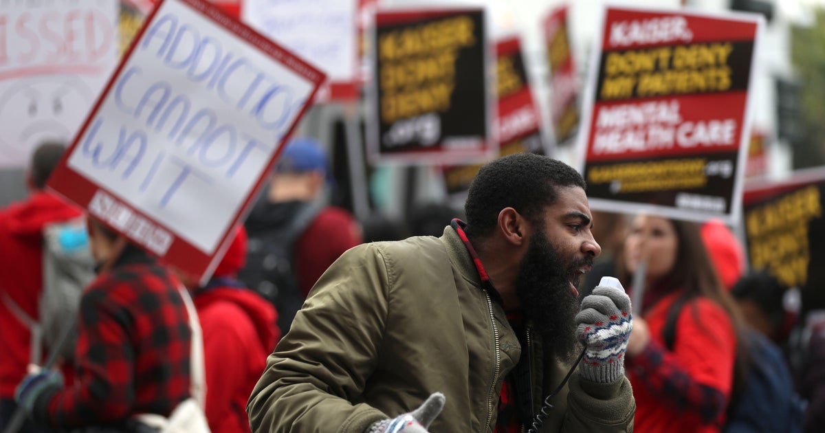 Kaiser cancels surgeries during mental health therapists' strike - CBS News