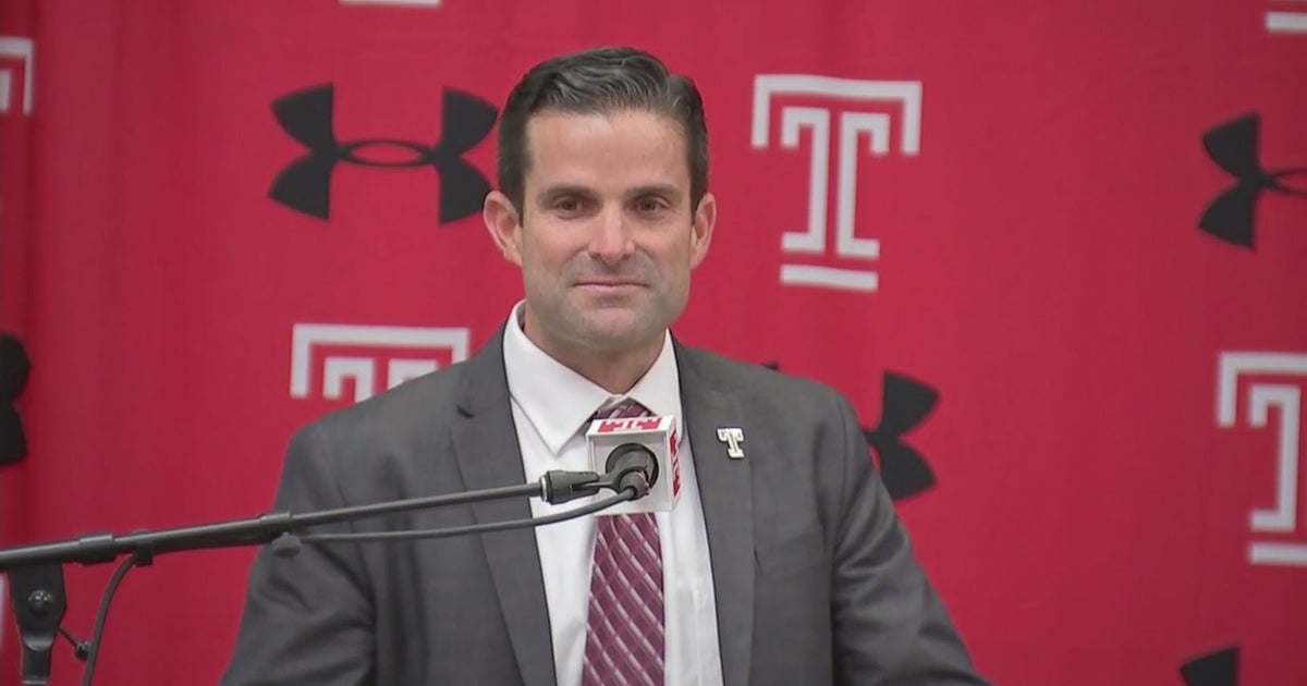 Manny Diaz Named New Temple Football Head Coach - CBS Philadelphia