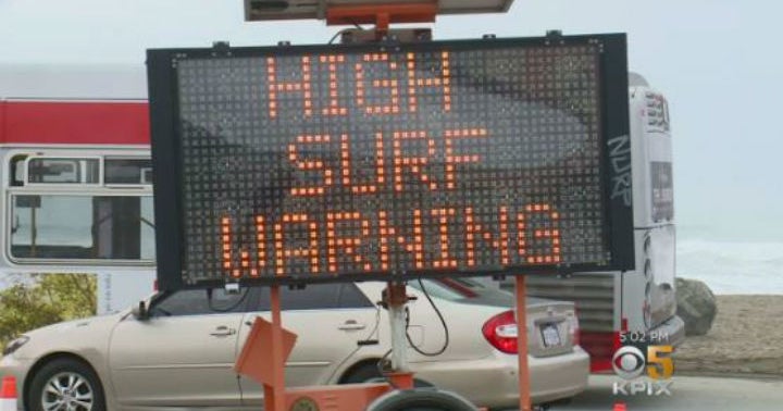 Dangerous High Surf Advisory In Effect For Northern California Beaches ...